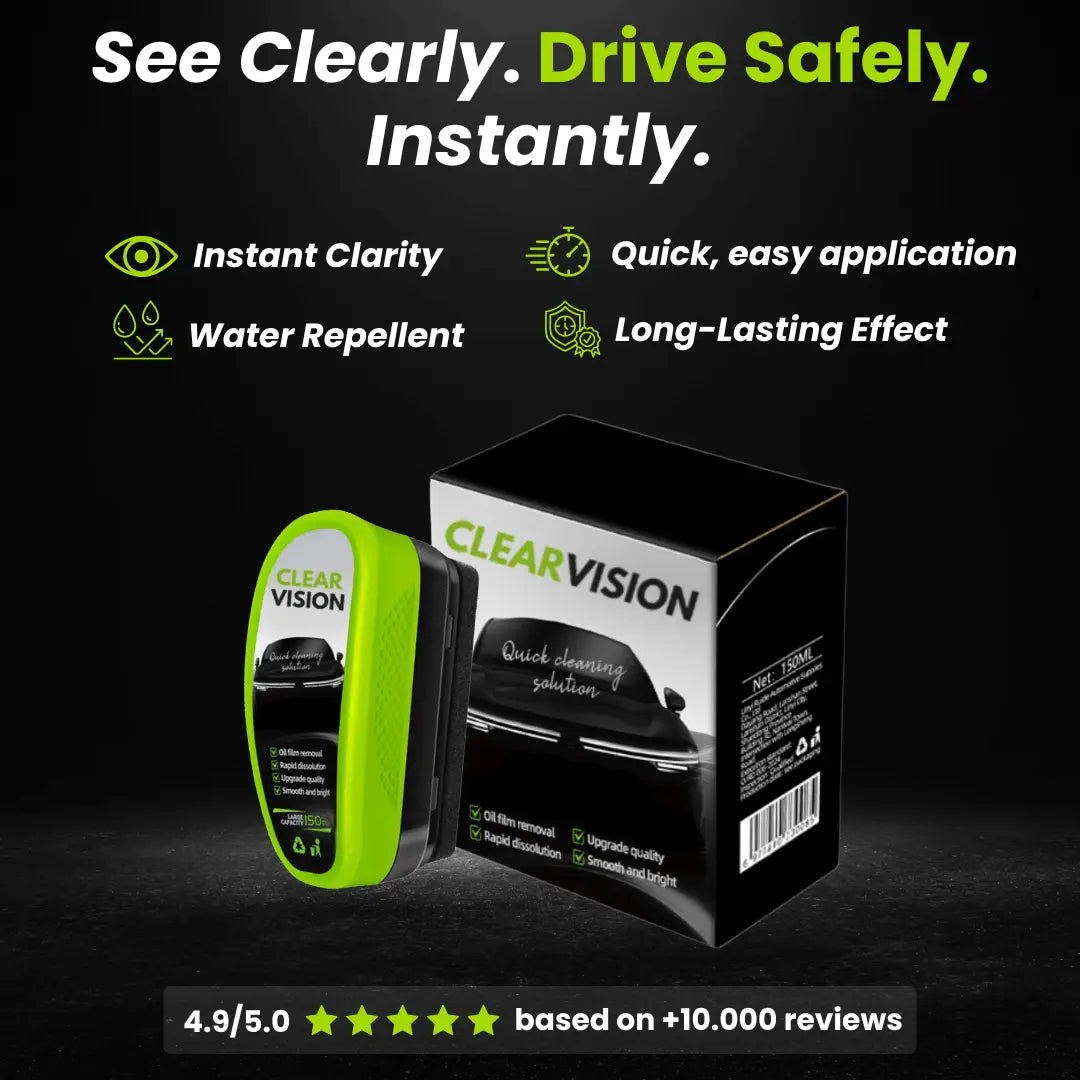 ClearVision™ | Crystal-Clear View in Any Weather | BUNDLE & SAVE
